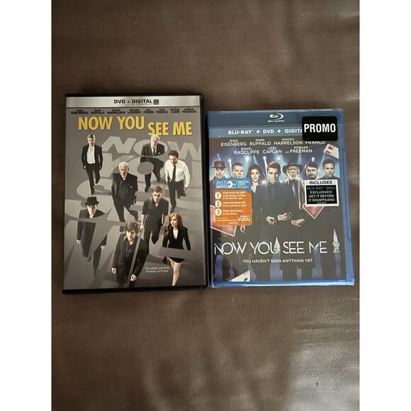 Media | Now You See Me 1 2 Bluraydvd 216 One Dvd One Blu Ray | Poshmark